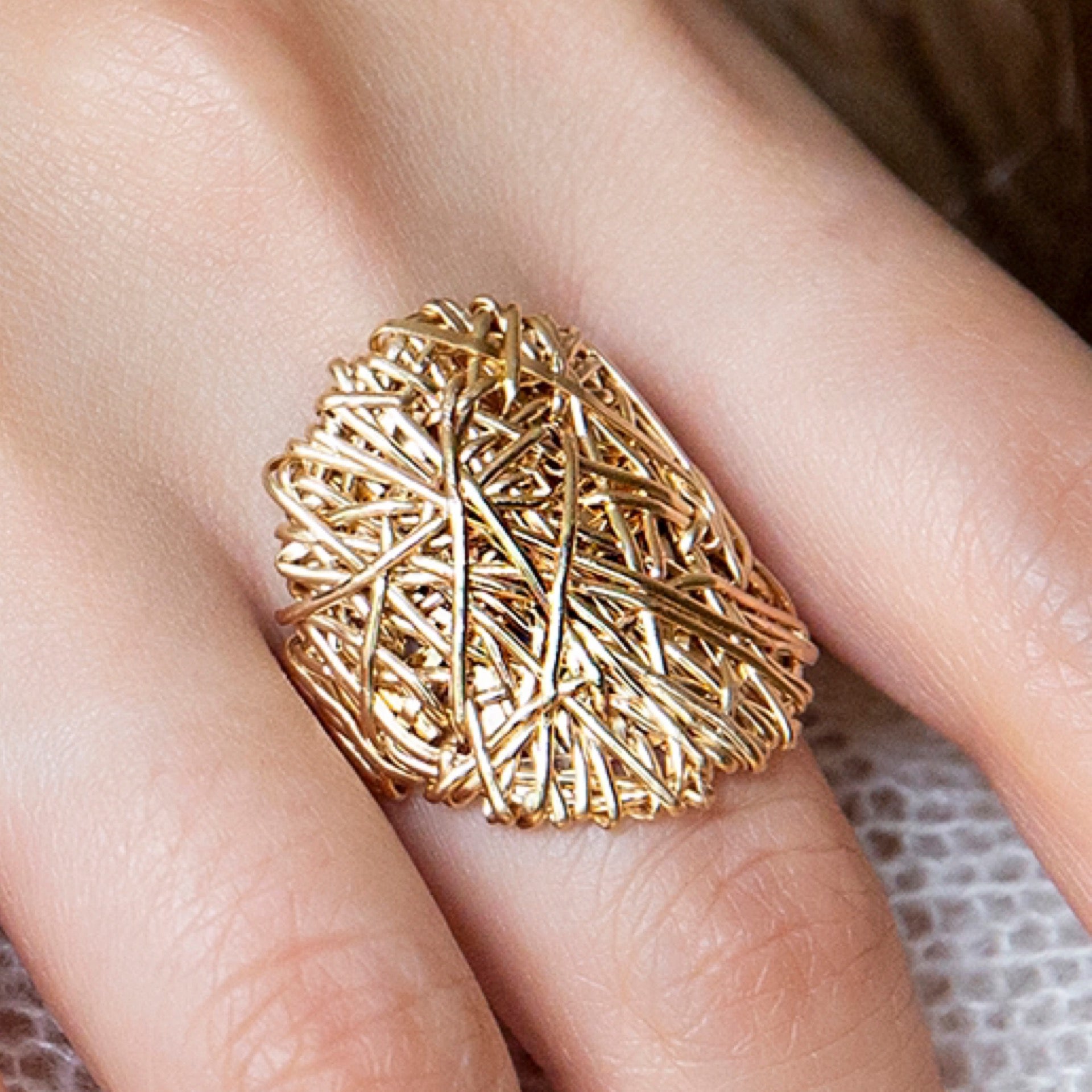 The big twist ring | Dianne Rodger Jewellery