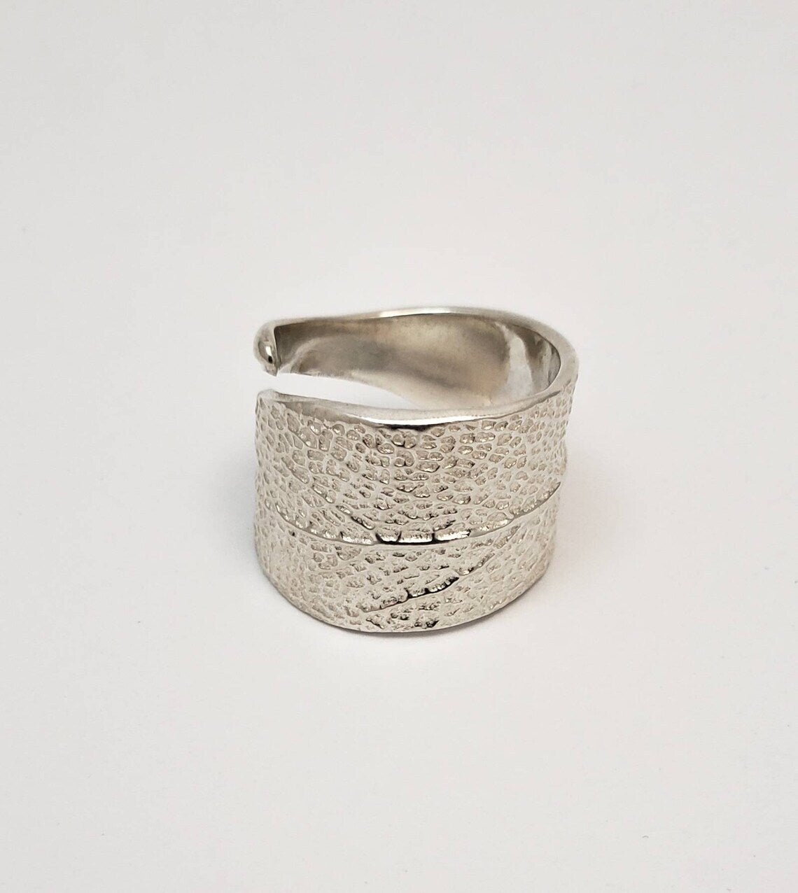 Sage Leaf Ring Sterling | Dianne Rodger Jewellery